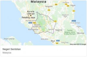 Peta Negeri Sembilan, Malaysia | Negeri Sembilan Maps