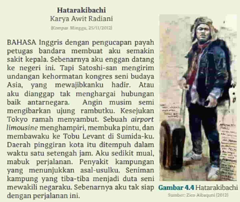 Temukan Tokoh Utama dan Tokoh Pendukung dalam Cerpen Hatarakibachi ...