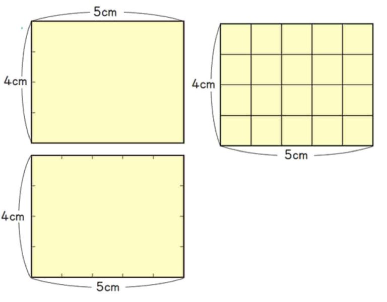 Panjangnya 4 Cm Berapa Banyak Persegi Cm² yang Disusun Secara Tegak